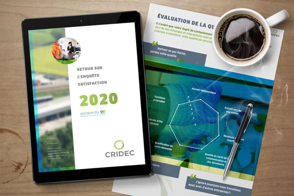 Graphisme corporate - Communication d'entreprise - Cridec